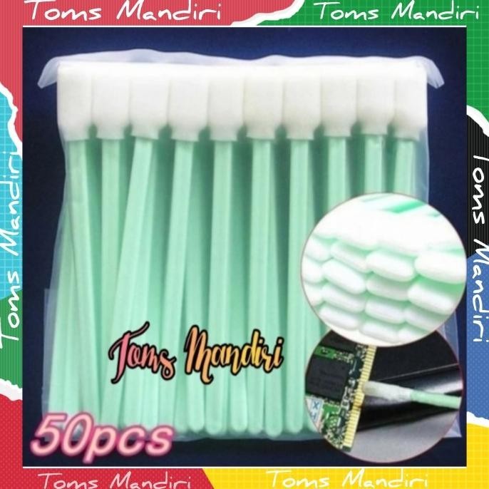 Inkjet Printer Cleaning Stick /Rod Nozzle Sponge Cleaning Swabs 50 Pcs ...