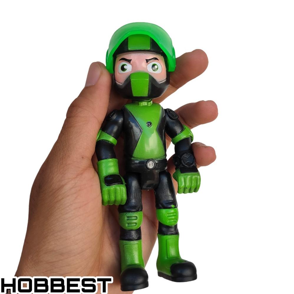 Ben 10 Action Figure - Miniature Display Toy Alien Monster Force Ben ...