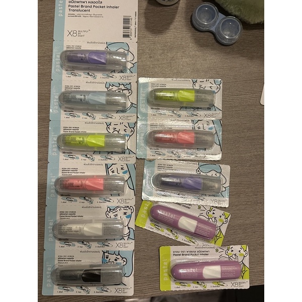 Thailand Inhaler| Pastel Brand Pocket inhaler Translucent Pastel ...