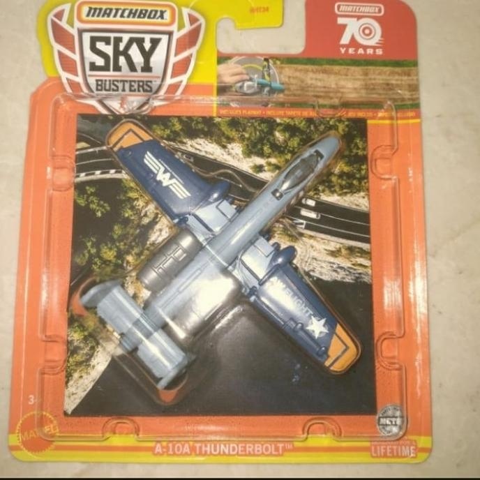 Matchbox sky busters A 10A thunderbolt | Shopee Singapore