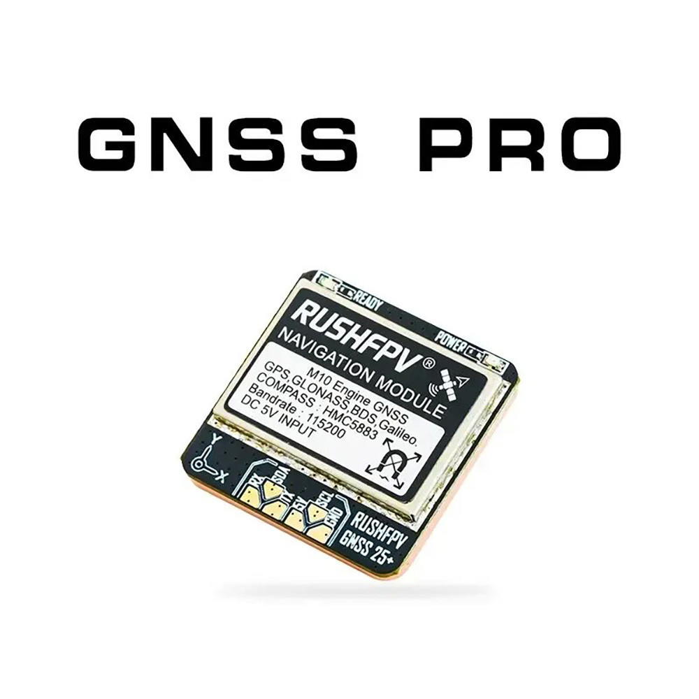 Rushfpv GNSS PRO M10 GPS Module Compass for FPV Drones | Shopee Singapore