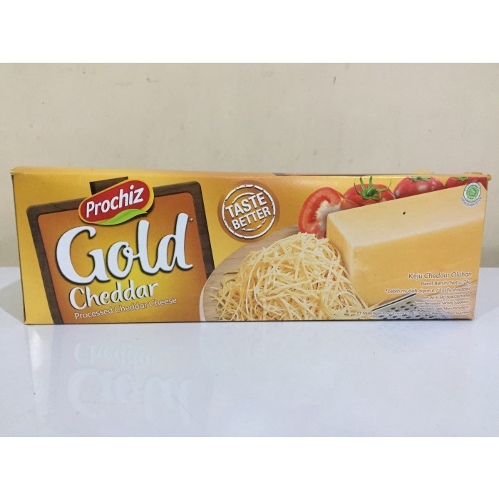 Latest Prochiz Gold Cheddar Cheese 2Kg Block Processed Cheddar Cheese ...