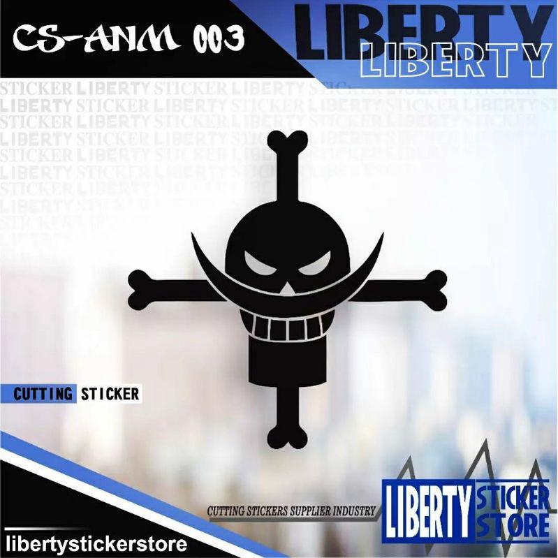 Whitebeard sticker | Whitebeard One Piece Cutting Sticker | Shirohige ...
