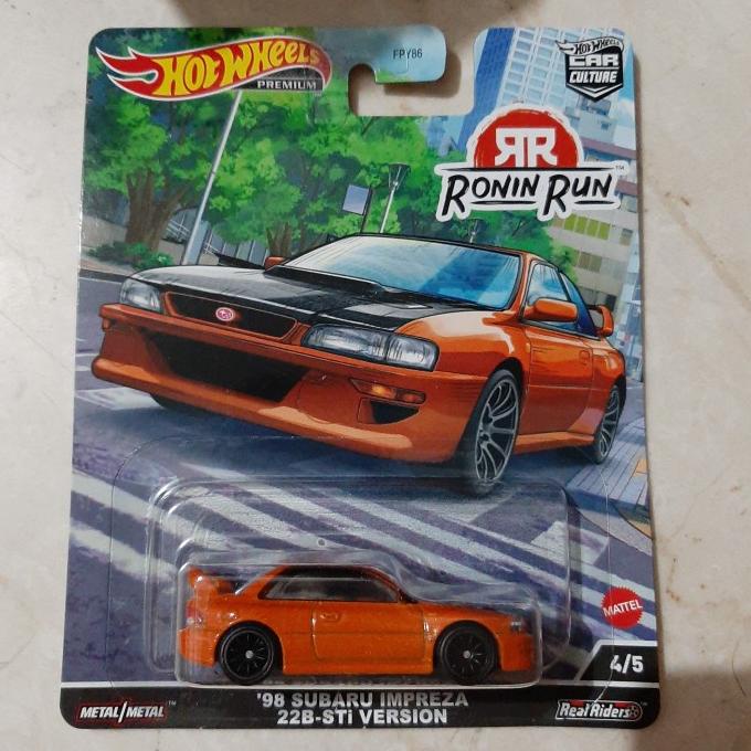 Hotwheels 98 subaru impreza 22b sti version ronin run | Shopee Singapore