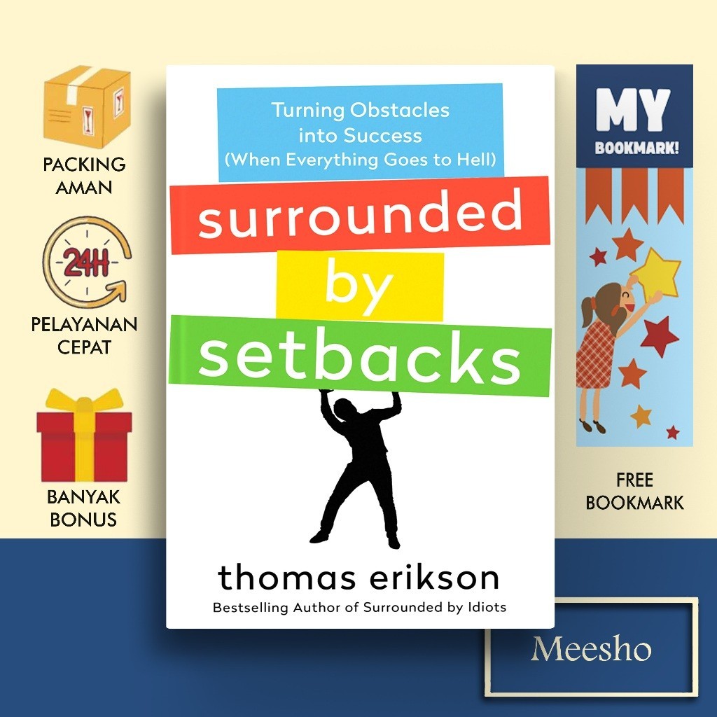Surrounded by Setbacks by Thomas Erikson (English) | Shopee Singapore