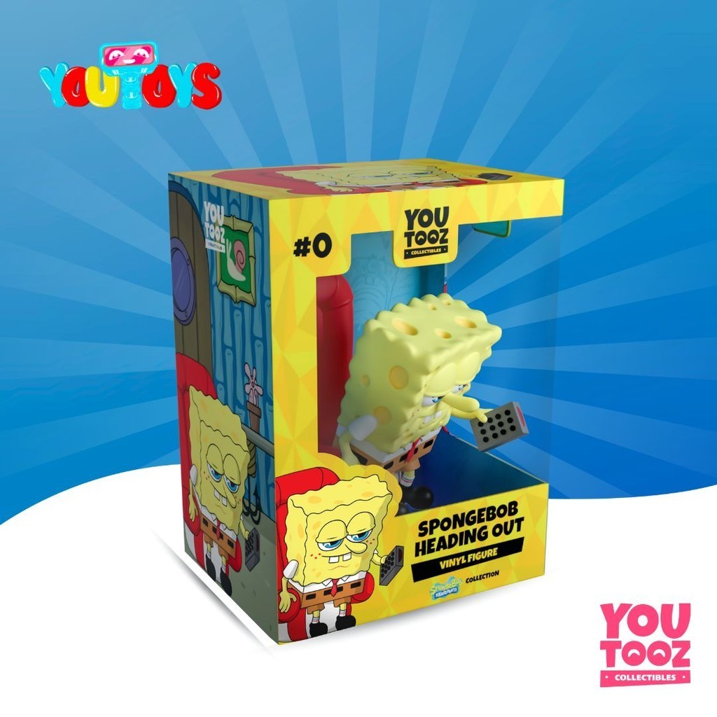 Youtooz "SpongeBob SQUAREPANTS" : SpongeBob Heading Out | Shopee Singapore