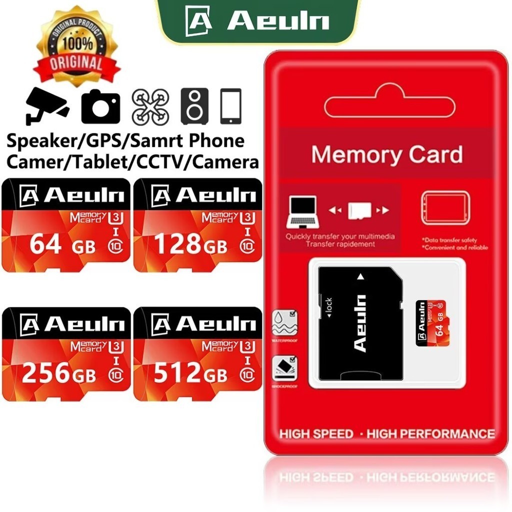 Microsd card 512GB 256GB 128GB High Performance Memory card For CCTV ...