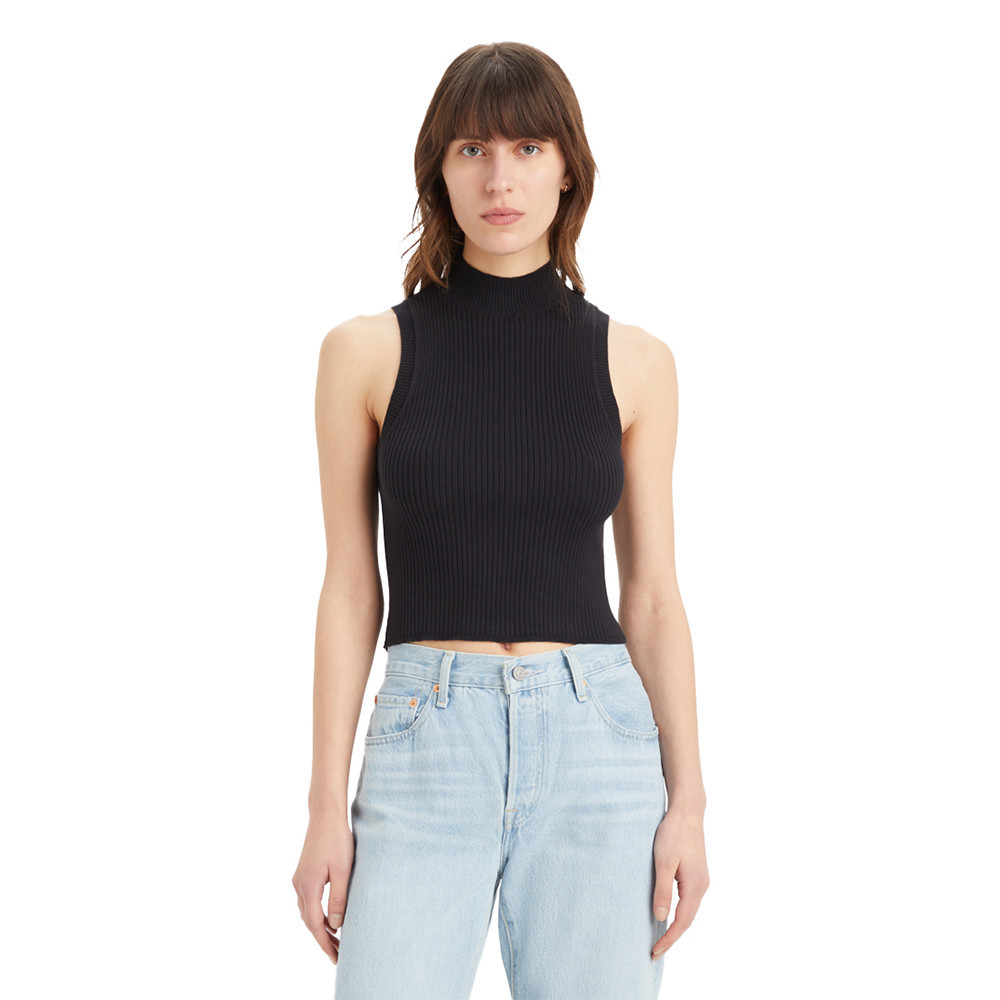 Levi's Women's Tulip Mockneck Tank (A8893-0000) | Shopee Singapore