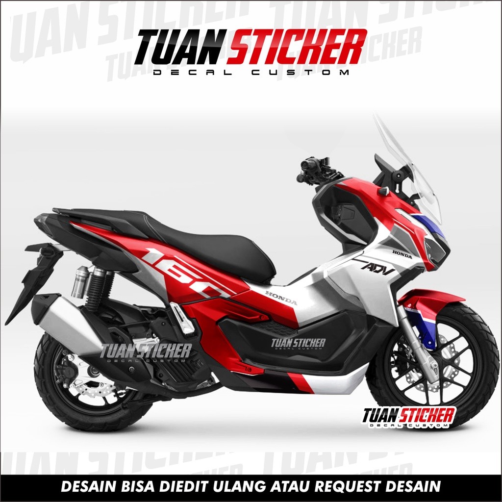 Sticker Decal Adv 160 Dekal Sticker Adv 160 New Full Body Custom Free ...