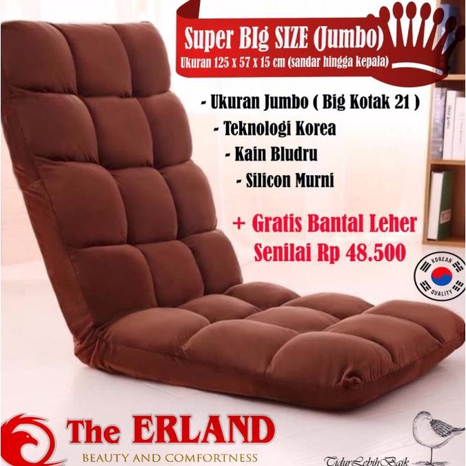 Super Large Folding Lesehan Chair / Jumbo Tatami Floor Chair The ERLAND ...