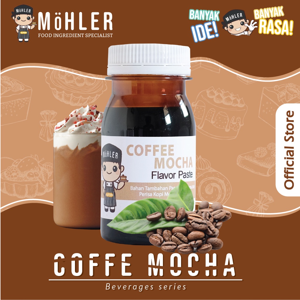 Mohler MOCA COFFEE / COFFEE MOCHA coloring flavor paste | Shopee Singapore