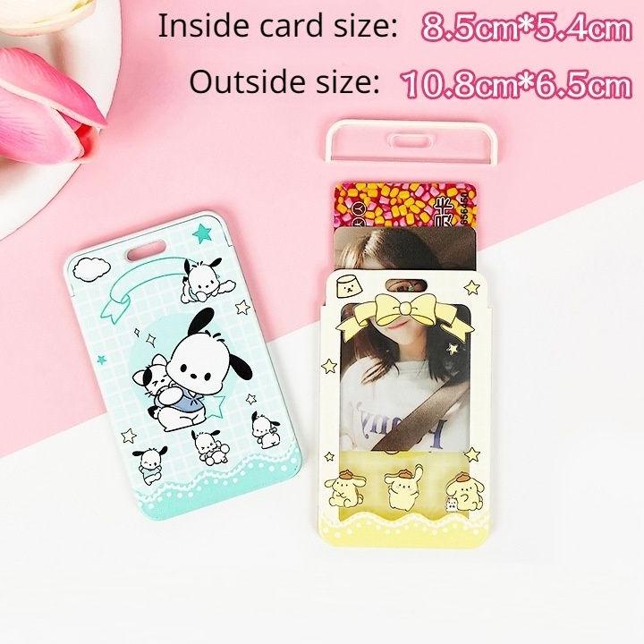 Id Card Holder Name Tag Lanyard / Acrylic Id Card Container Necklace ...