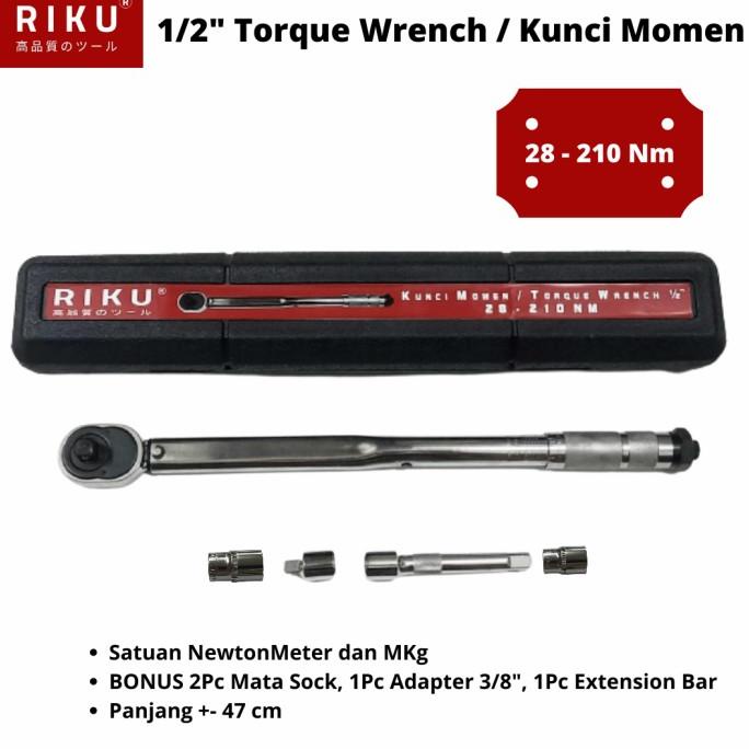 Torque Moment Wrench / Torque Moment Wrench 1/2" inch in inch Riku ...