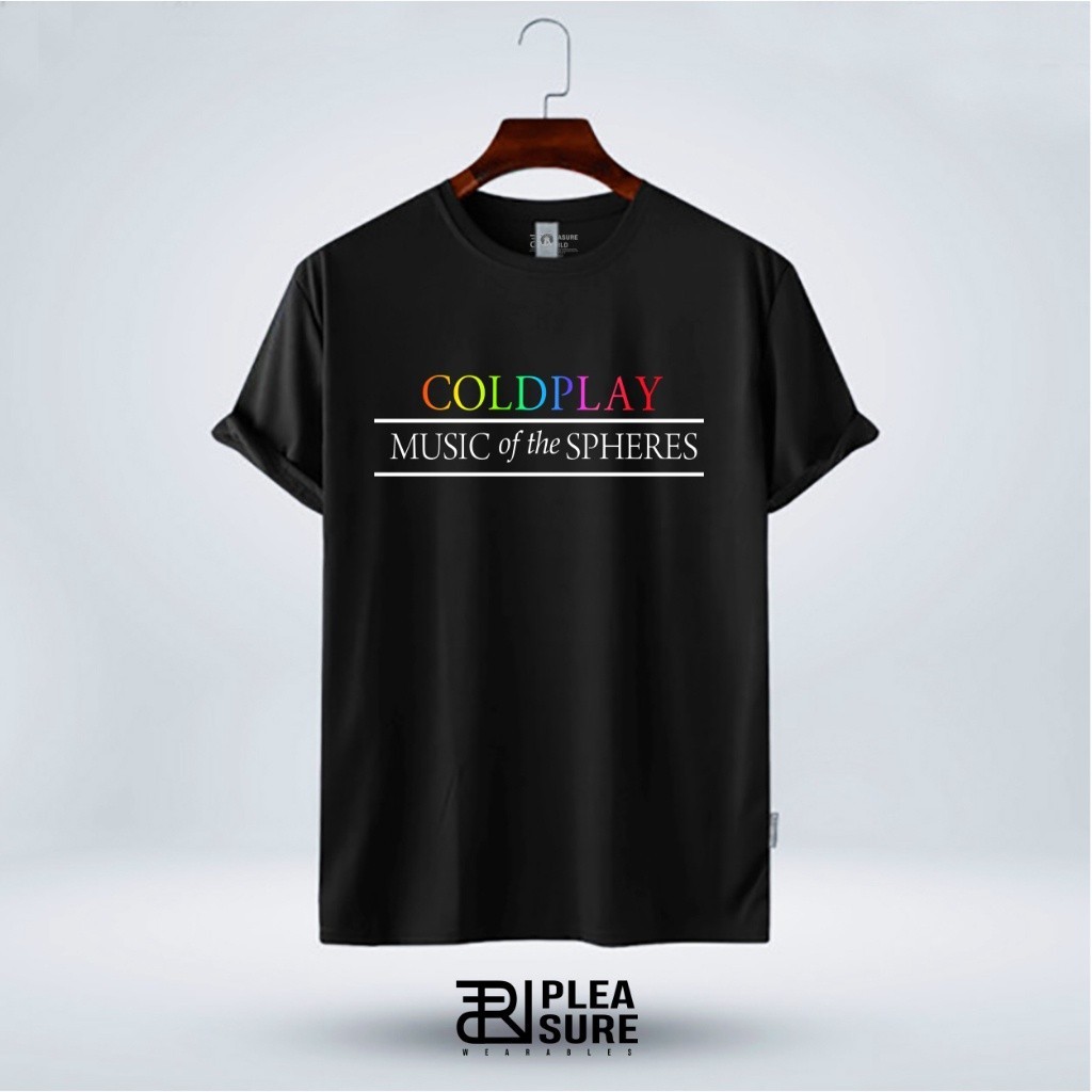 Coldplay T-shirt - Music of the spheres | Shopee Singapore