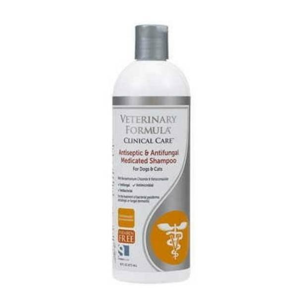 Veterinary Formula Dog Antiseptic Antifungal Medicated Fungal Shampoo ...