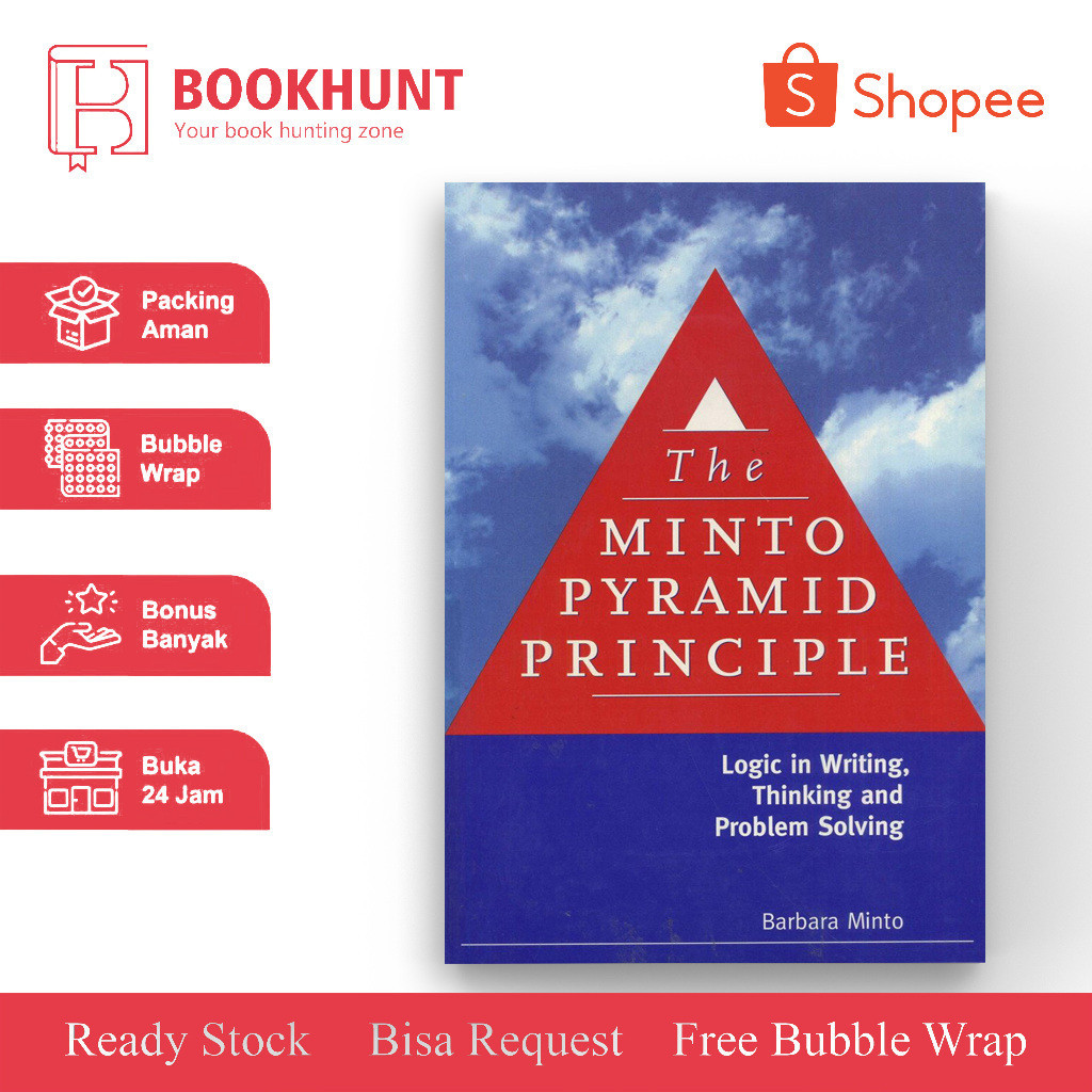 The Pyramid Principle by Barbara Minto (English) | Shopee Singapore