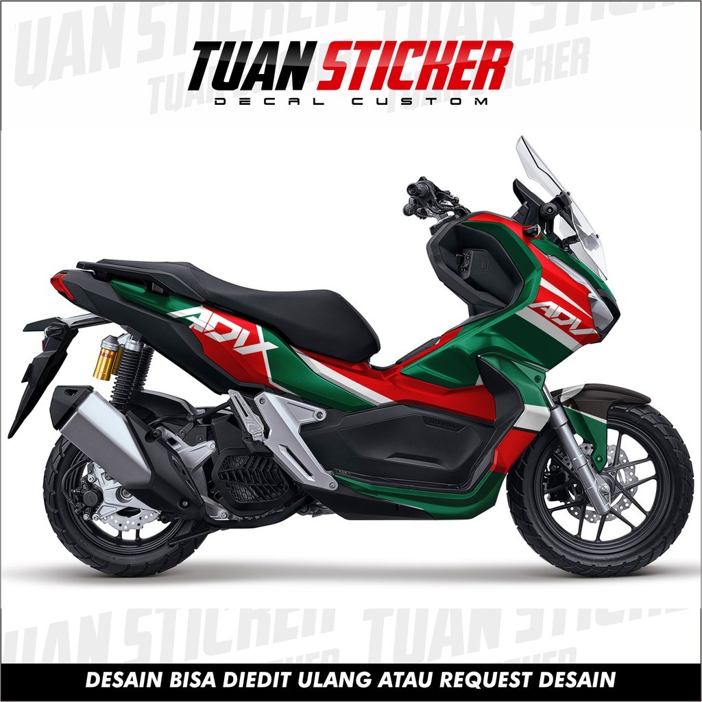 Honda ADV 150 Decal striping Sticker, ADV Decal Sticker, ADV 150 ...
