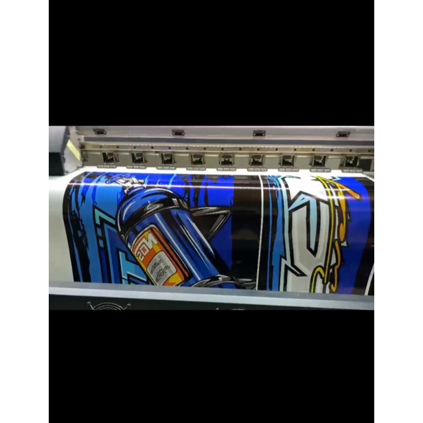 MESIN Print 1 Meter vinyl Stickers Indoor Machine Food/Drink Packaging ...