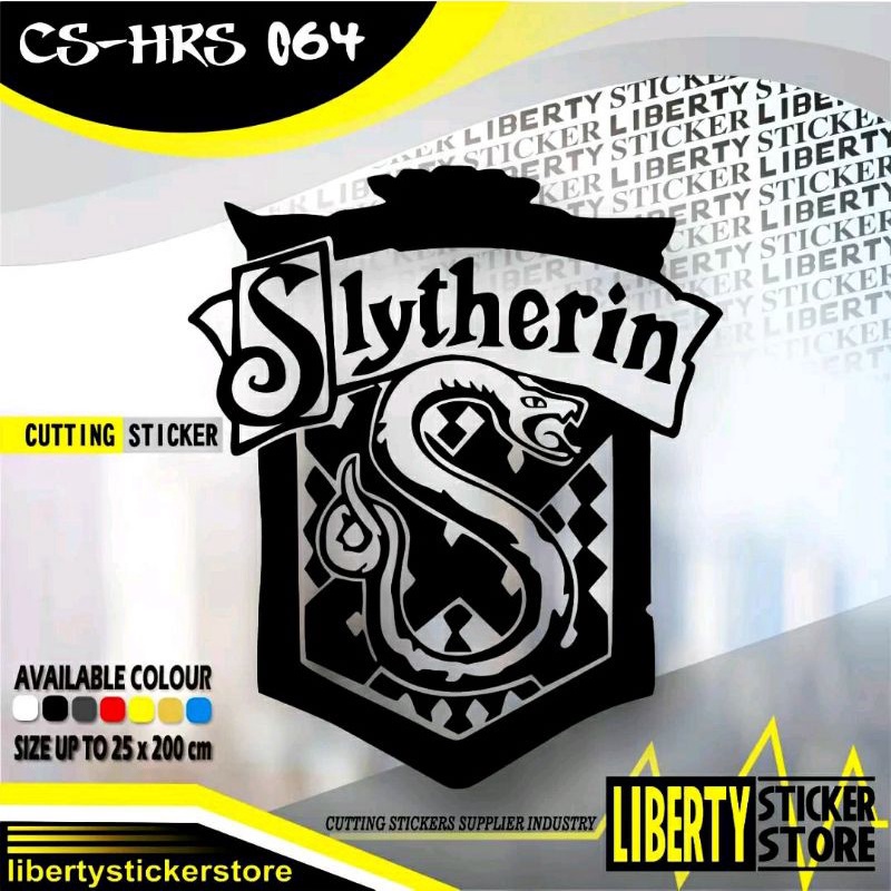 MEDIUM Cutting Sticker Slytherine fan made | Fanmade Cutting Slytherine ...