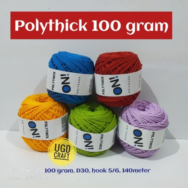 POLYTHICK Poly THICCCCCCCCK / Knitting Yarn | Shopee Singapore