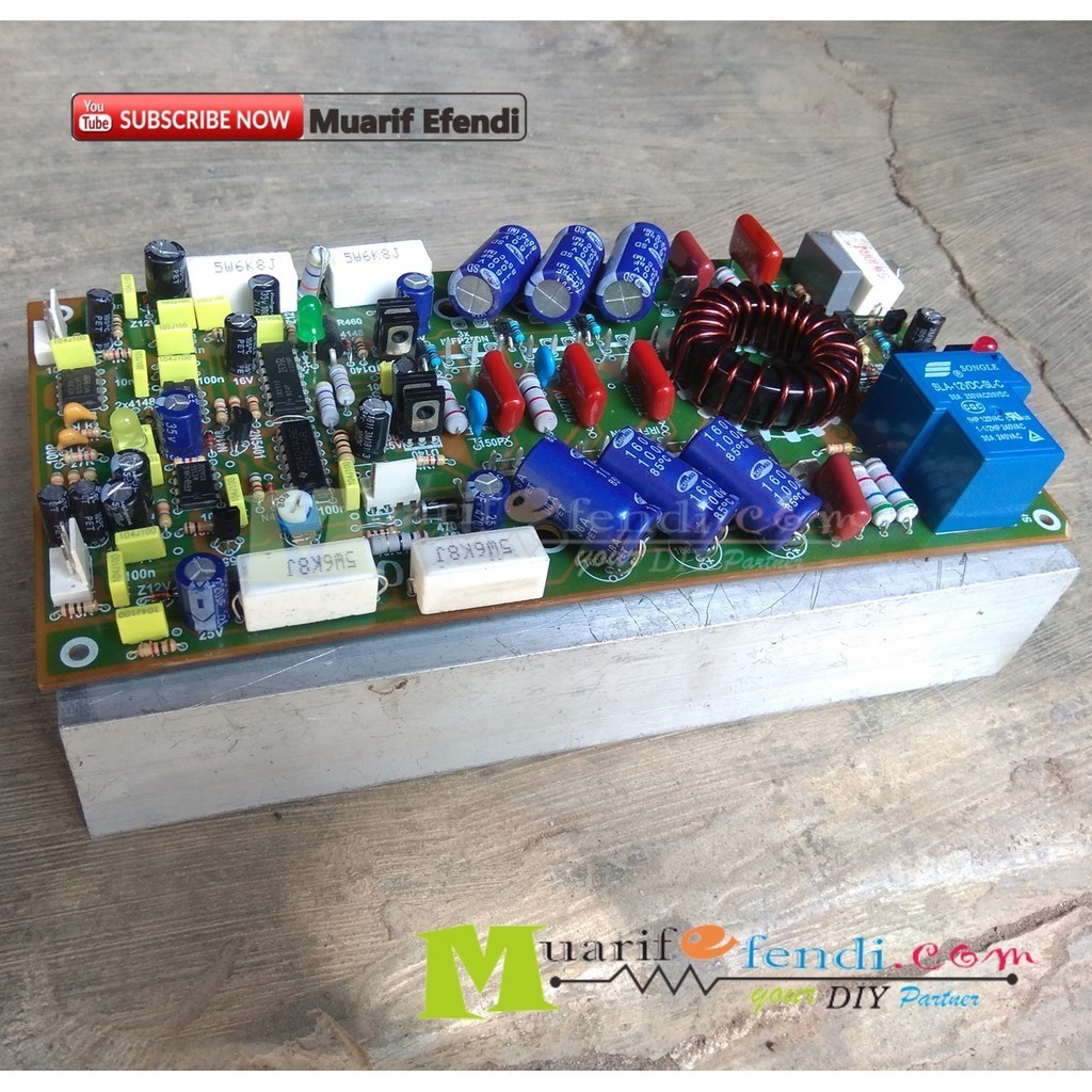 Power Amplifier KIT Class D D2K Adjust D4K5 Plus Speaker Protector 285 ...