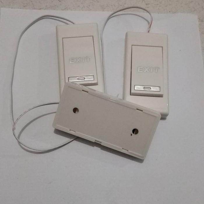 TOMBOL Push Button Exit Door Button (Rfid Access Control) | Shopee ...