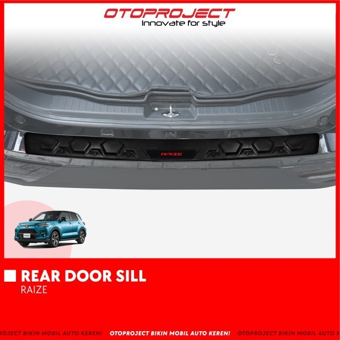 Toyota RAIZE REAR DOOR SILL | Shopee Singapore