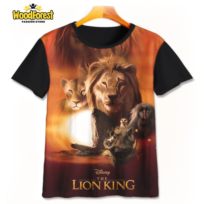 Simba v7 Children's T-shirt Cartoon Anime Clothes Simba Lion King Lion ...