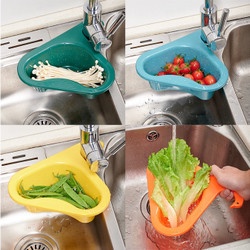 Swan Shaped Triangular Sink Corner Drain Rack / Strainer vegetable ...
