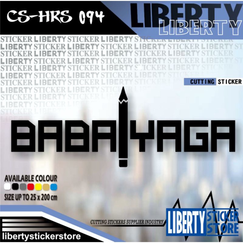 Cutting Sticker John Wick Baba Yaga Pen | Cutting John Wick Baba Yaga ...