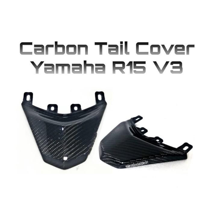 Carbonstar: Yamaha R15 v3 Premium carbon Tail Cover | Shopee Singapore