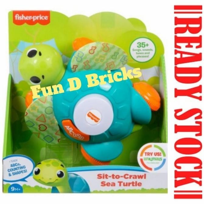 Fisher Price Linkimals Sit To Crawl Sea Turtle | Shopee Singapore