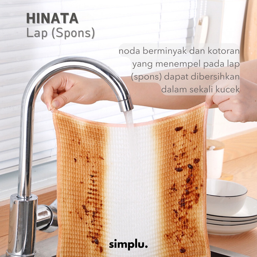 SIMPLU Hinata - Kanebo Quick Dry Sponge Cloth Kitchen Table Bathroom ...