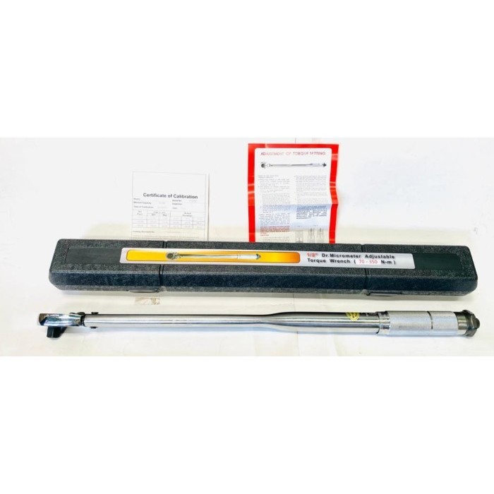 New Moment Key 1/2Dr/Micrometer Adjustable Torque Wrench 70-35Nm ...