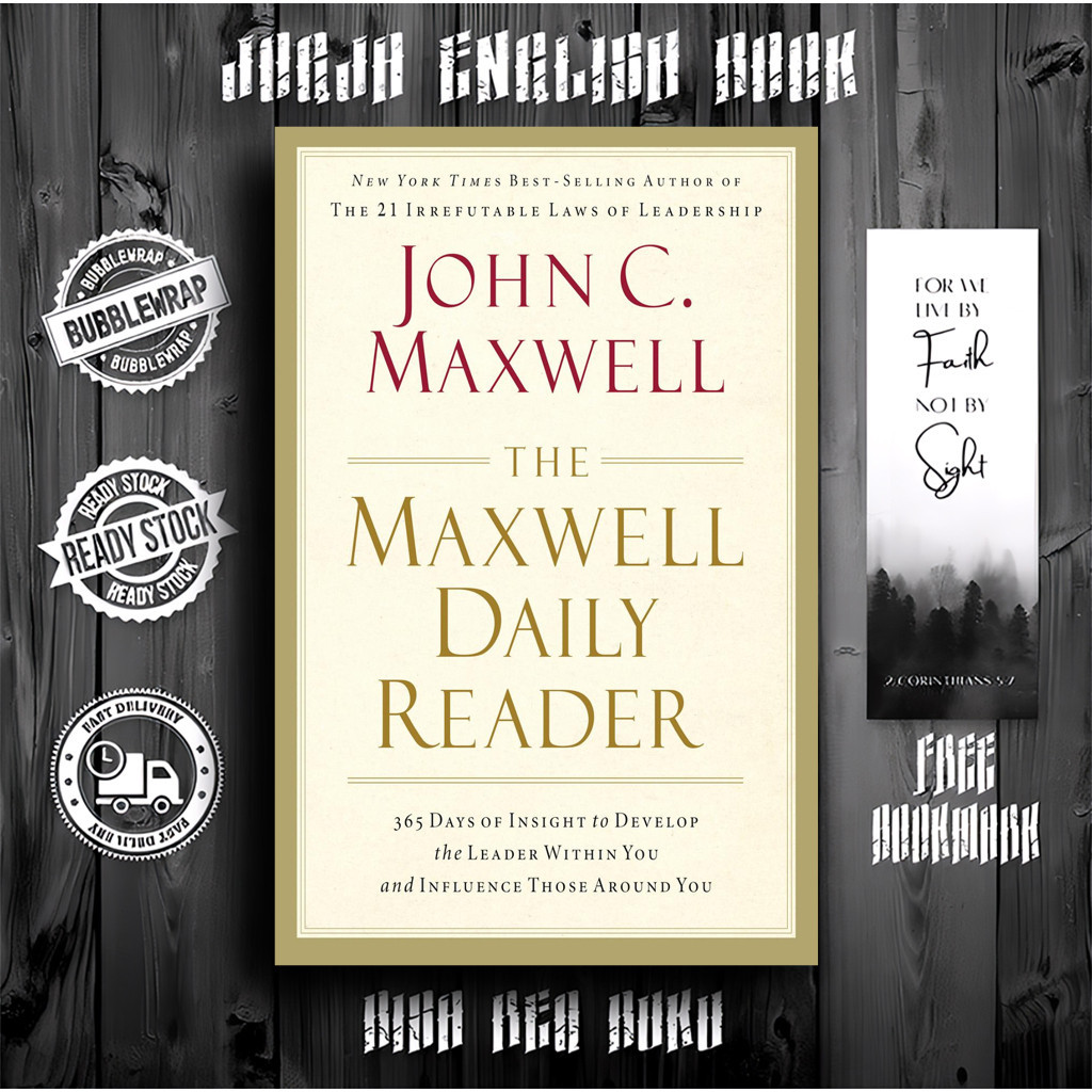 The Maxwell Daily Reader by John C. Maxwell (English) | Shopee Singapore