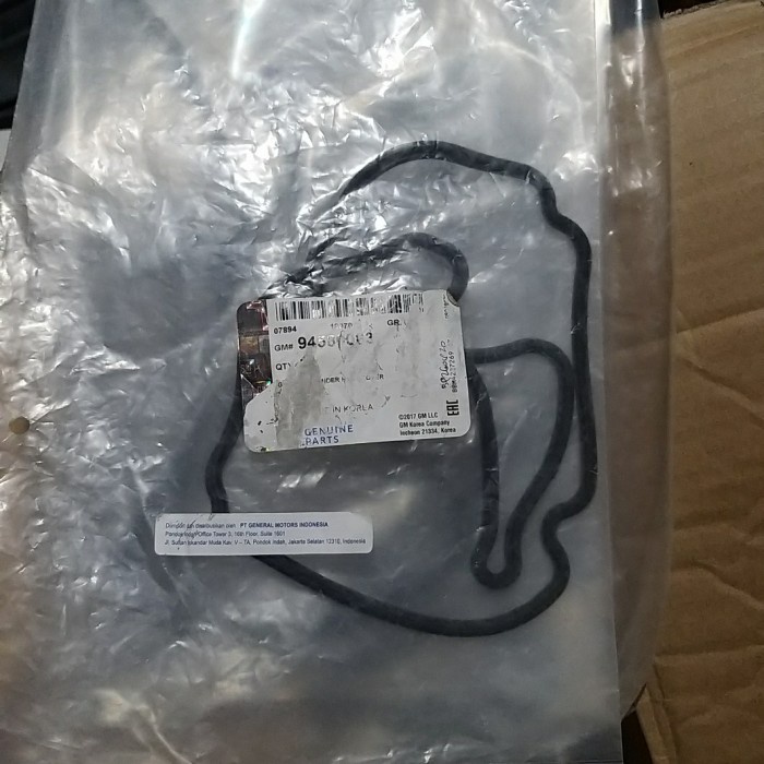 Packing the Spark 800 Valve Cover Matiz original GM 94580083 Original ...