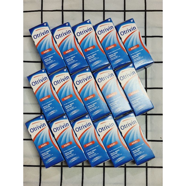 Otrivin Adult Nasal drops/Adult Nasal Drop Solution 15ml | Shopee Singapore