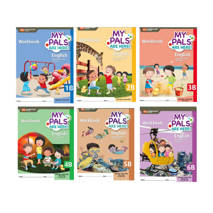 My Pals are Here English Workbook 1B-6B International (2nd Ed) | Shopee ...