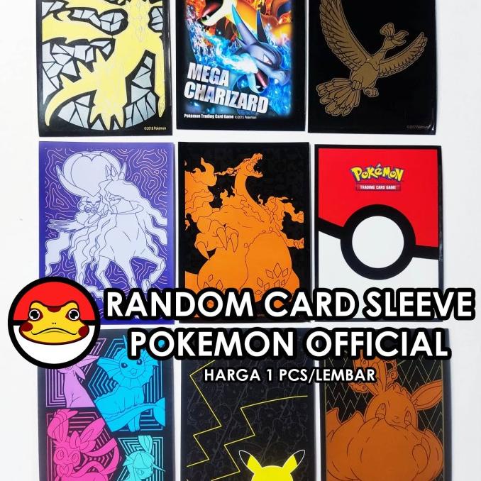 Pokemon Card Sleeve Random Plastic TCG Card Protector (1Pcs) | Shopee ...