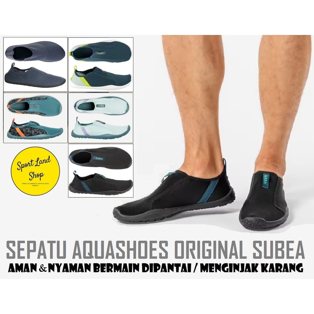 Aquashoes Subea Men's and Women's Beach Shoes, Quality Snorkeling Shoes ...