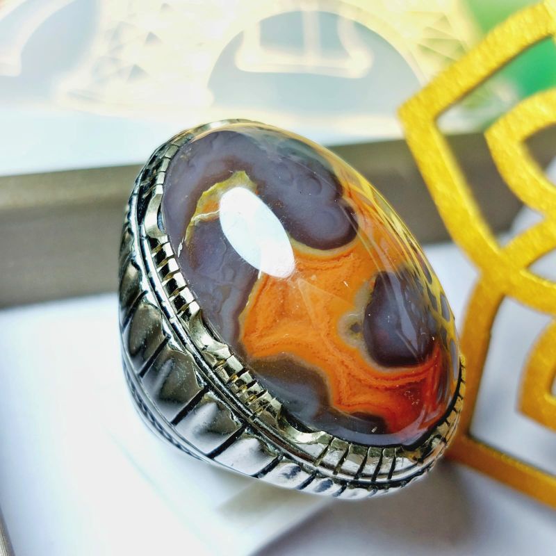 King Stone With Unique And Rare Pattern NATURAL | Shopee Singapore