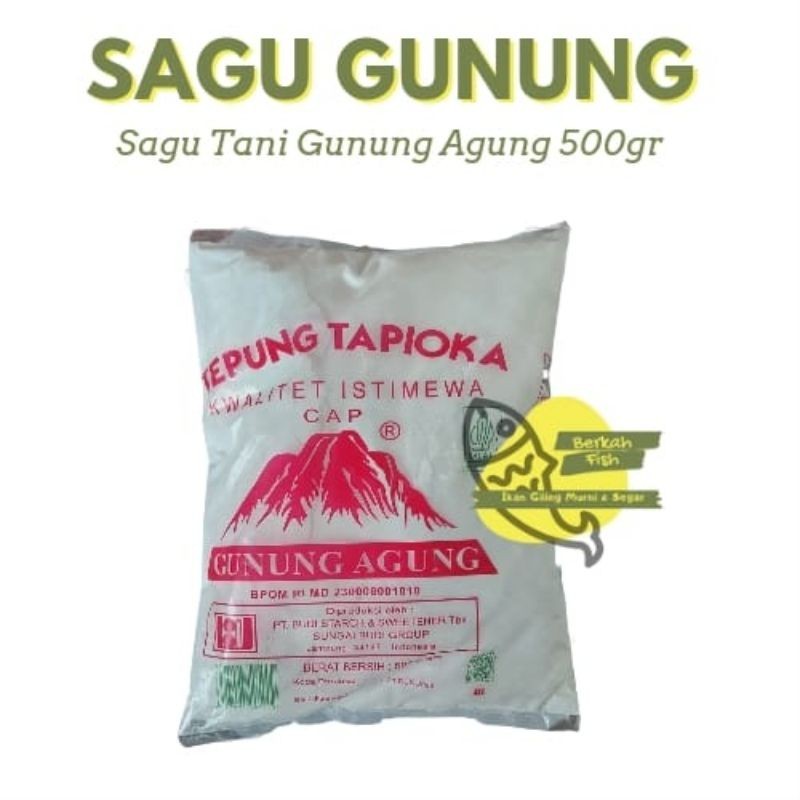 Sago Cap Gunung Agung | Shopee Singapore