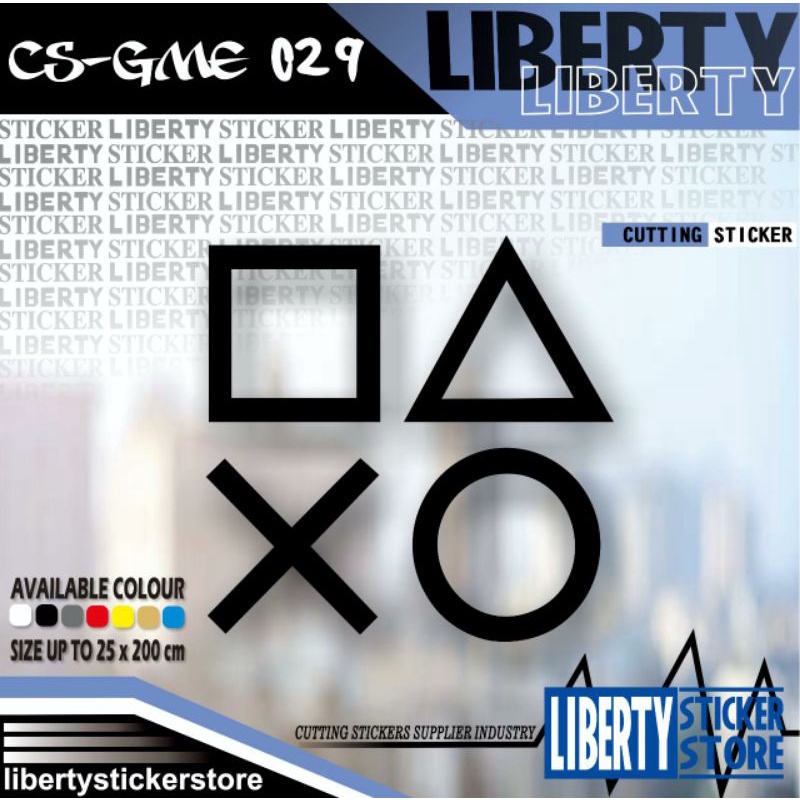 SONY PLAYSTATION Playstation Cutting Sticker | Playstation Cutting ...