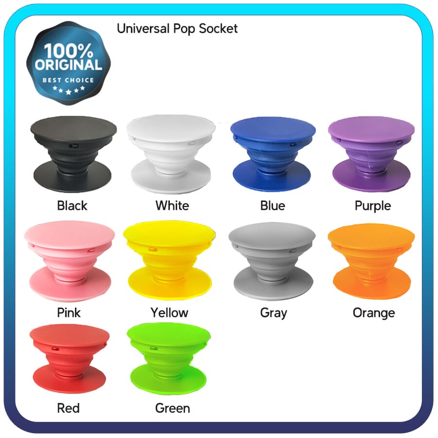 Pop Socket Phone Grip Stand HP Holder Handphone Grip | Shopee Singapore
