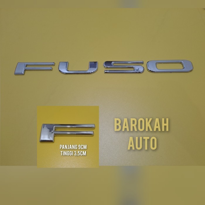 Fuso Emblem Writing Fuso Big Small Car Truck Canter Intercooler Save ...