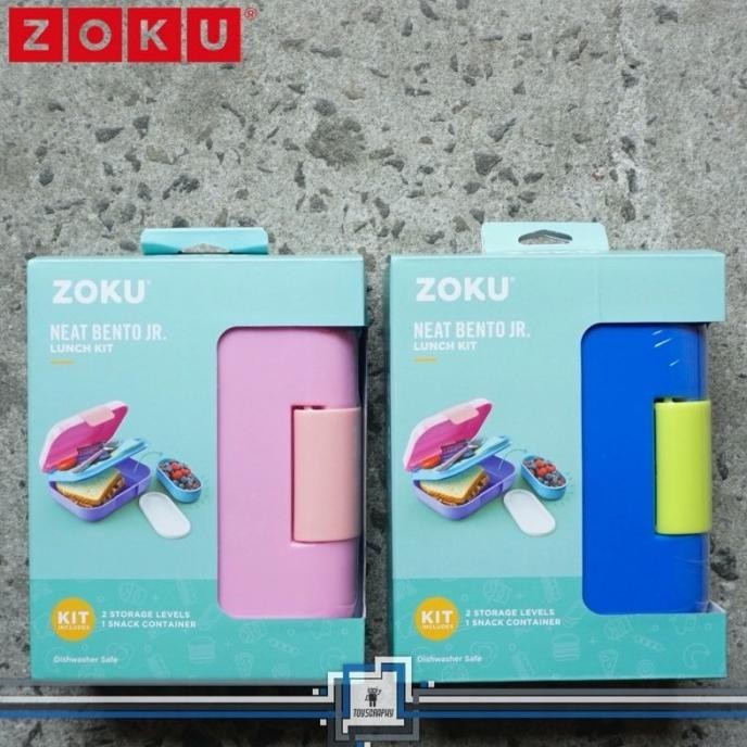 Zoku Neat Bento Jr Lunch Kit Box Set Anti-Spill Lunch Box Limited ...
