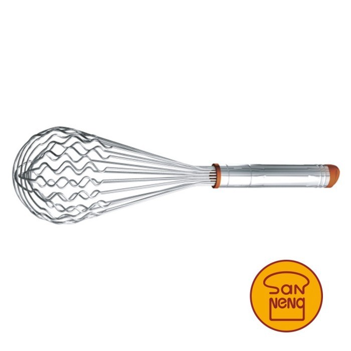 SANNENG SN4916 - WAVY Whisk-STAINLESS STEEL HANDLE 9" (Electronics ...