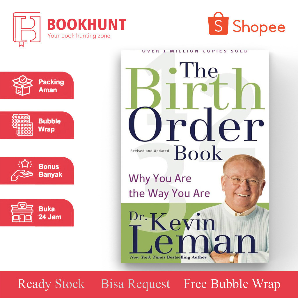 The Birth Order Book by Kevin Leman (English) | Shopee Singapore