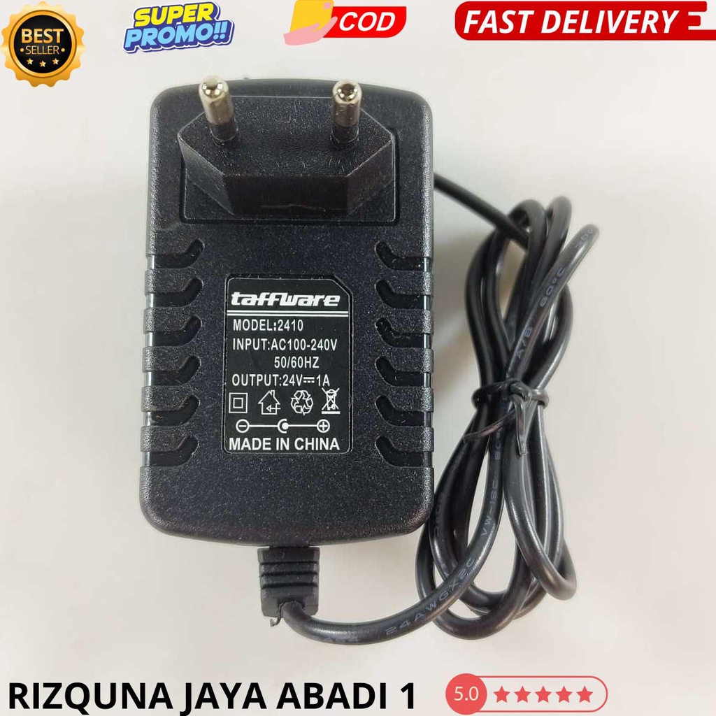 New!! Adapter Power Supply Converter AC to DC 24V 1A LED Strip - 2410 ...