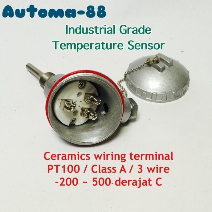 Industrial Rtd Pt-100 Temperature Sensor Thread 1/2 Inch Npt Male Pt100 ...